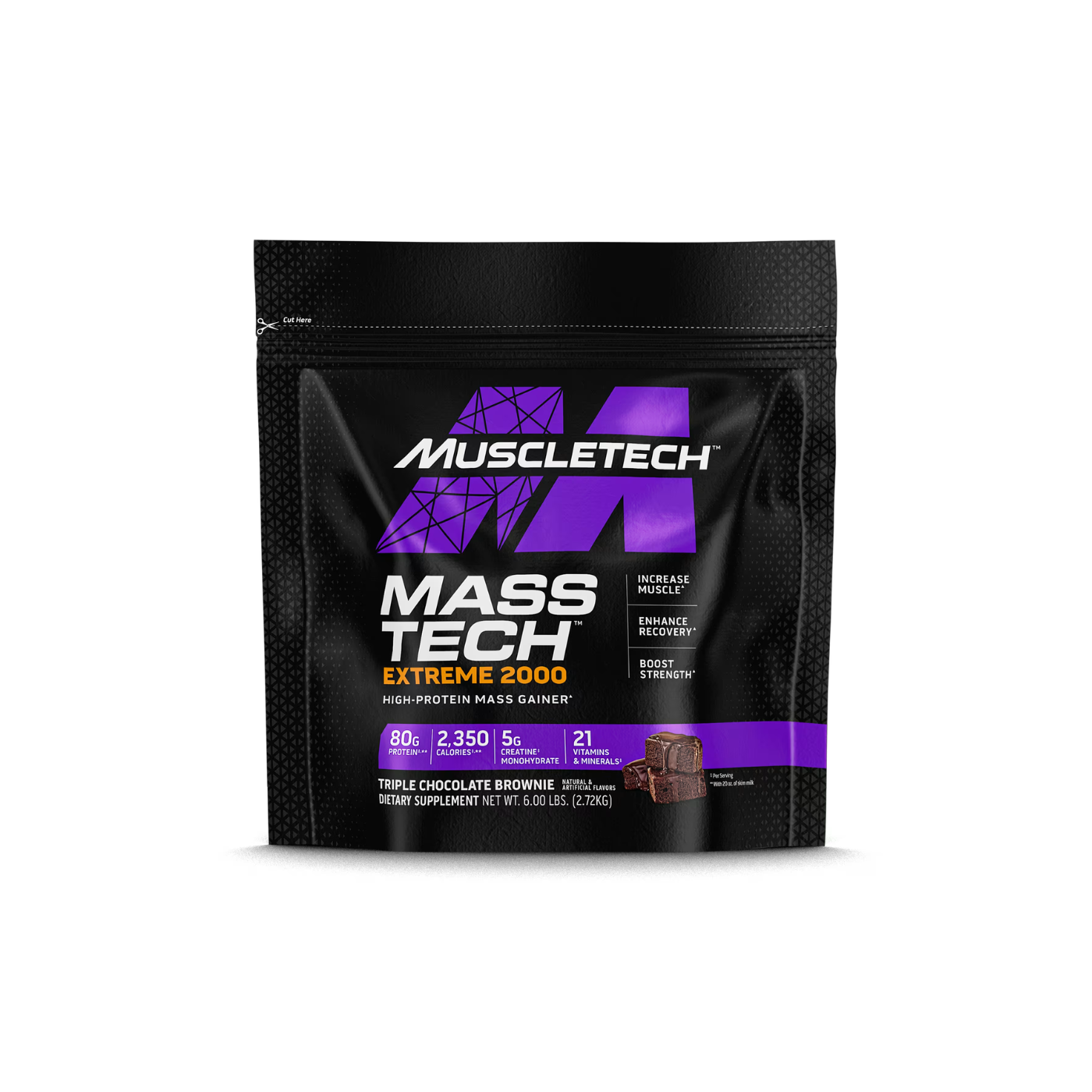 Mass Tech Extreme 6lb Vanilla Milkshake – FitMarket Panamá