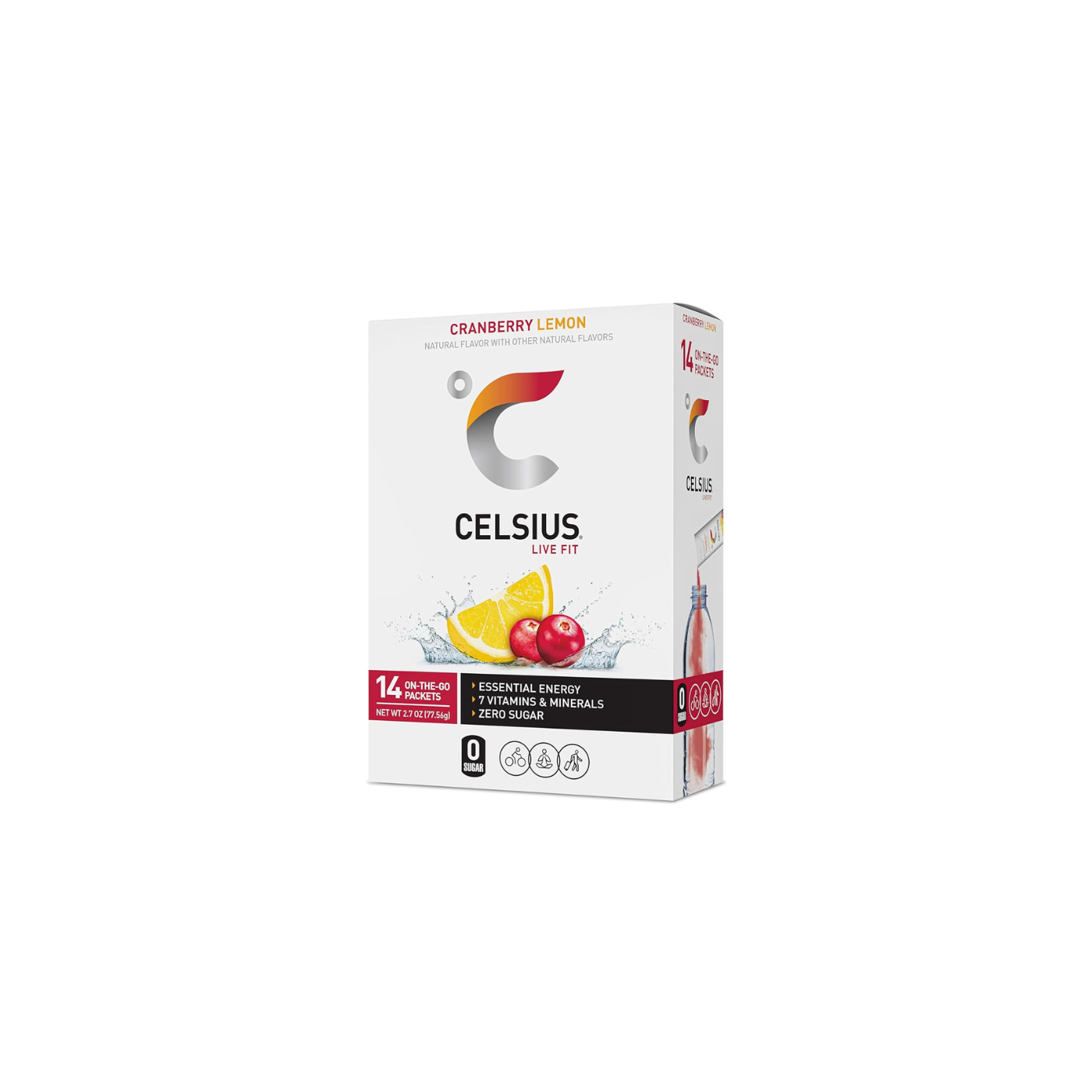 CELSIUS ESSENTIAL ENERGY STICKS CRANBERRY LEMON – FitMarket Panamá